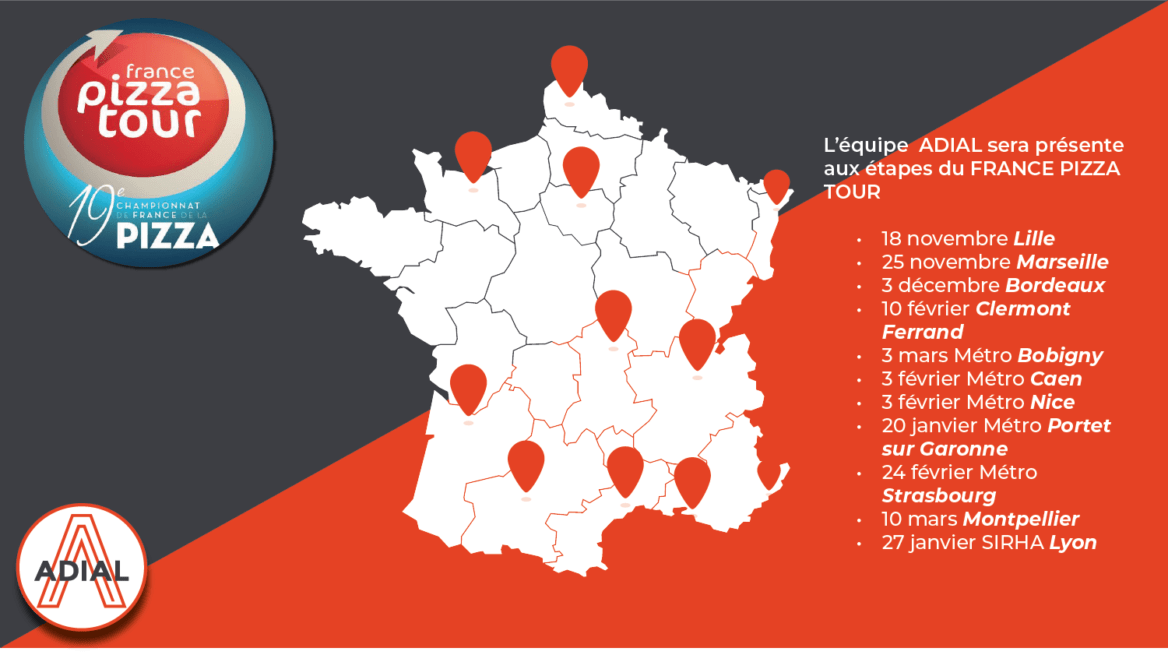 19ème Championnat de France de la pizza ! Adial présent